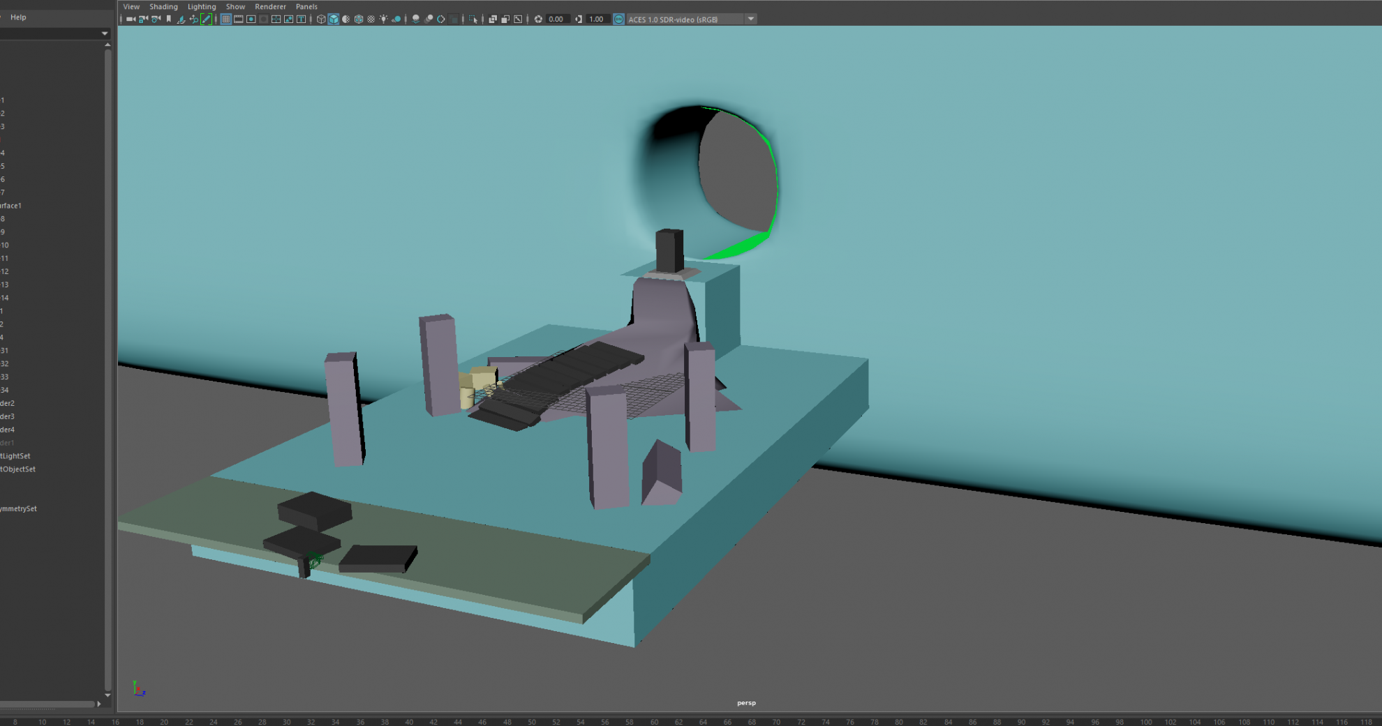 Week 8: Make the scene of animation – Project 1 – UE5 – Nicole's 3D ...
